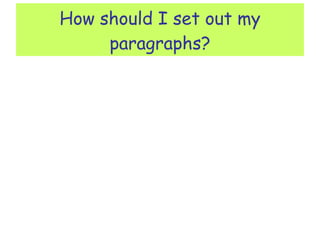 Paragraphs | PPT