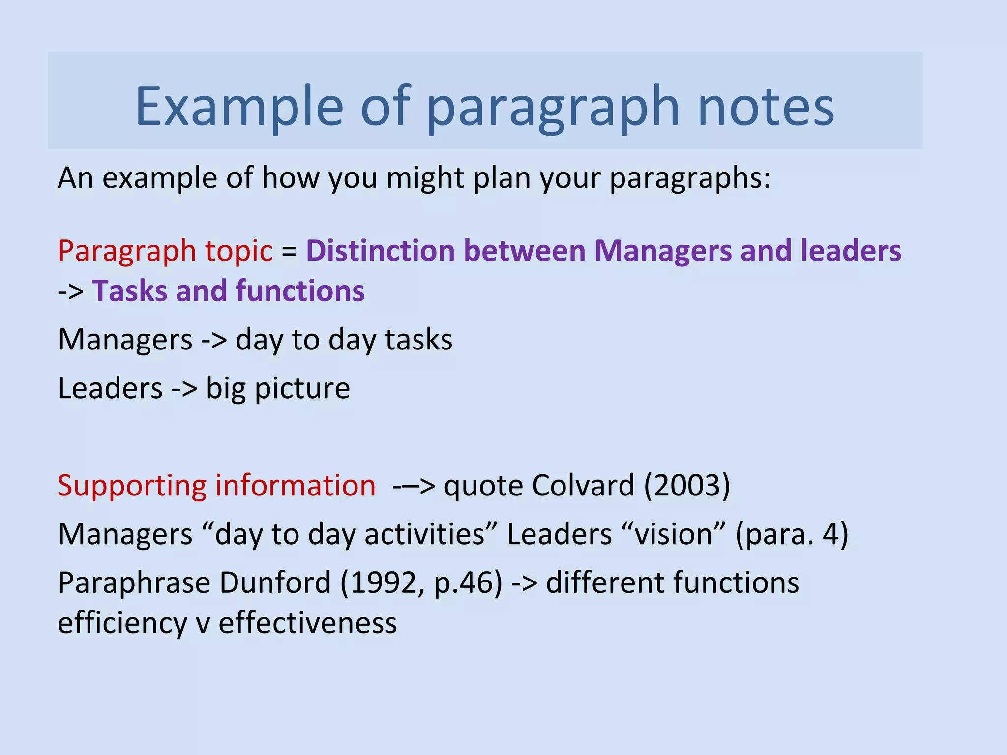Paragraphs | PPT