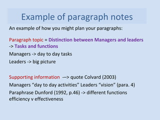 Paragraphs | PPT