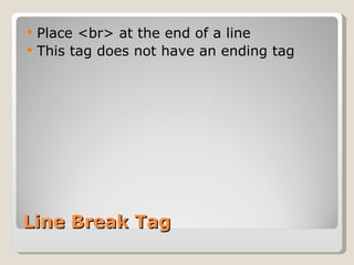 Paragraphs and formatting | PPT