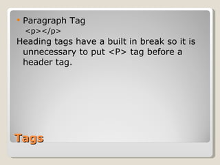 Paragraphs and formatting | PPT