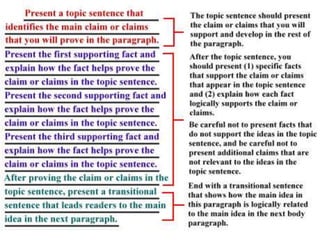 Paragraphs and inferences | PPT