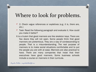 Paragraphs and internal transitions (2) | PPT