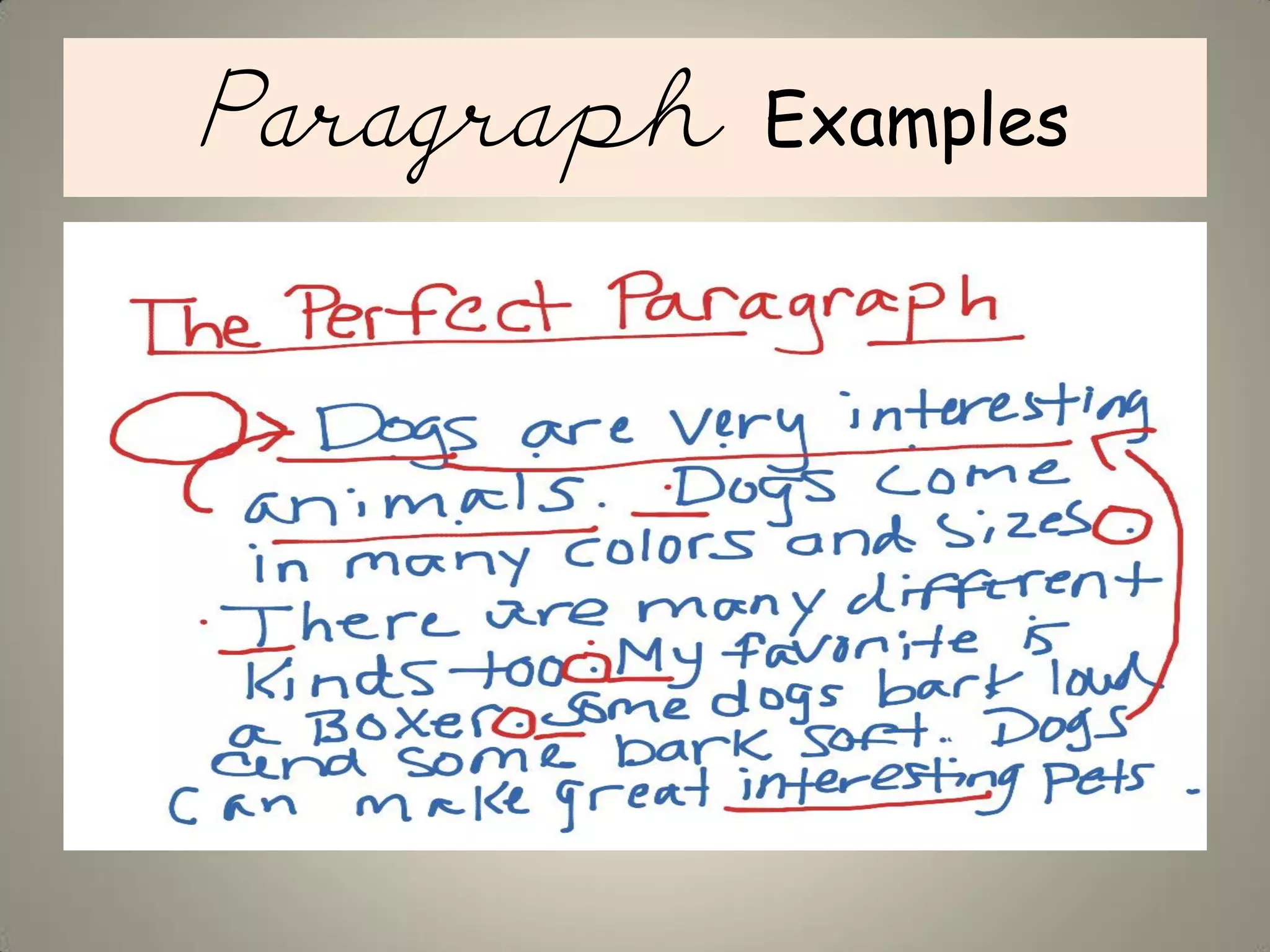 Creative Writing: Paragraphs Lesson | PDF