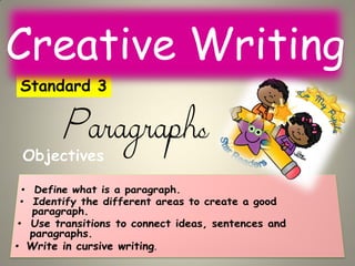 Creative Writing: Paragraphs Lesson | PDF