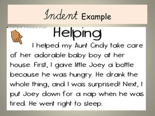 Creative Writing: Paragraphs Lesson | PDF