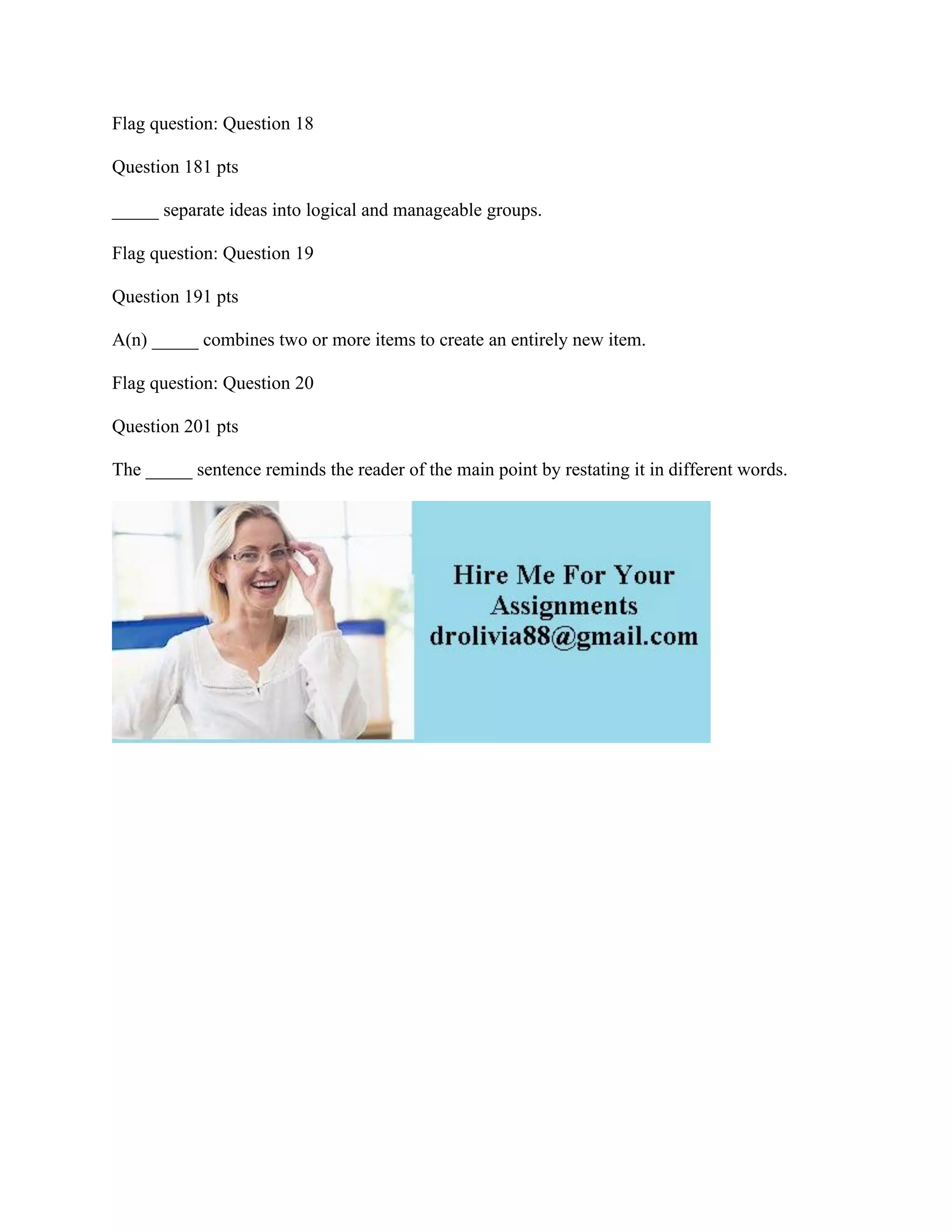 Paragraphs separate ideas into logical and manageable chunks- Group of.pdf