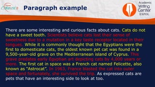 Paragraphs sweet and simple | PPT