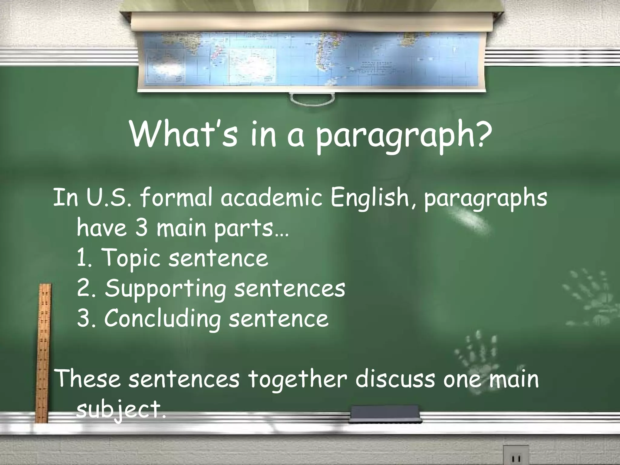 Paragraph structure | PPT