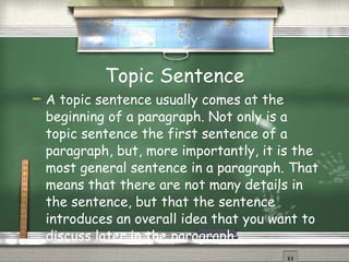 Paragraph structure | PPT