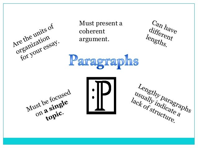 Paragraph structure