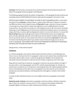 Paragraph structure | DOCX