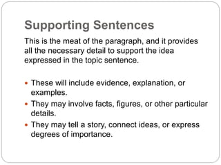 Paragraph Structure for IELTS | PPTX