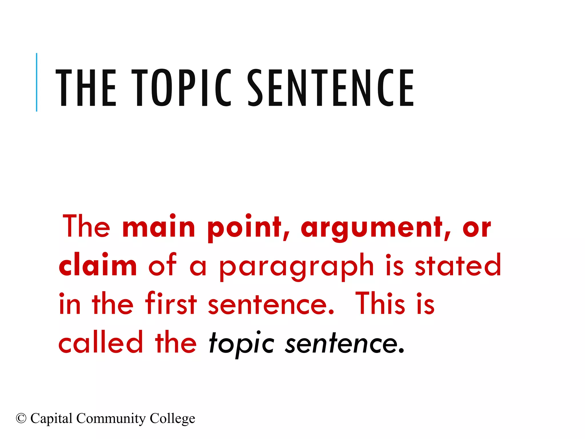 Paragraph structure | PPT