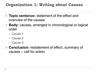 Paragraph Structure Cause And Effect | PPTX