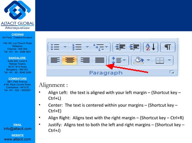 Paragraph, styles and editing | PPT