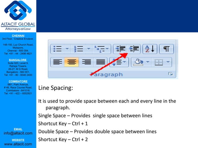 Paragraph, styles and editing | PPT
