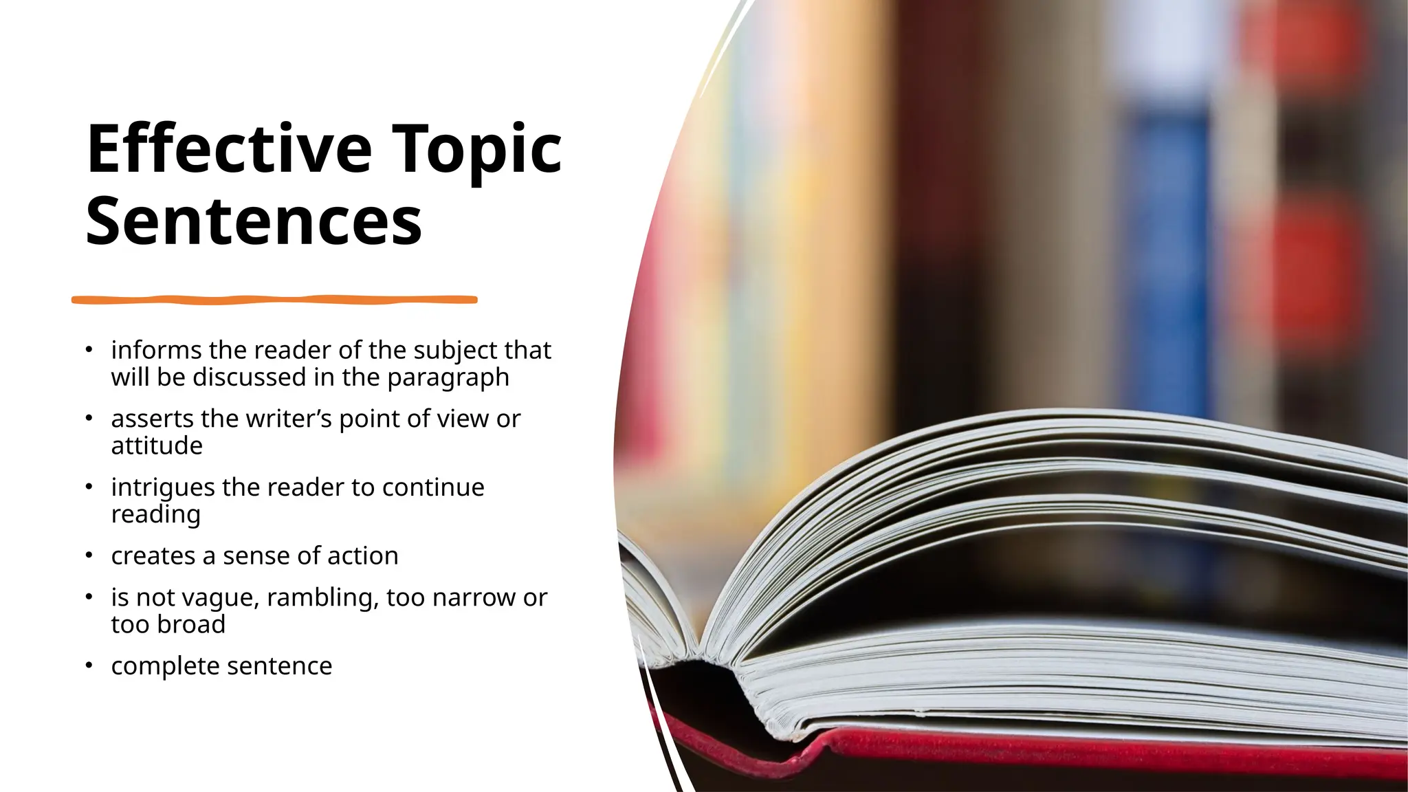 Paragraph_Topic Sentence Vs Supporting sentence.pptx | Photography ...