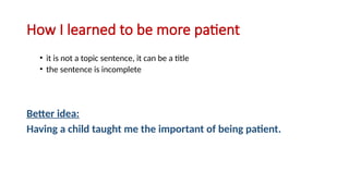 Paragraph_Topic Sentence Vs Supporting sentence.pptx