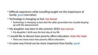 Paragraph_Topic Sentence Vs Supporting sentence.pptx