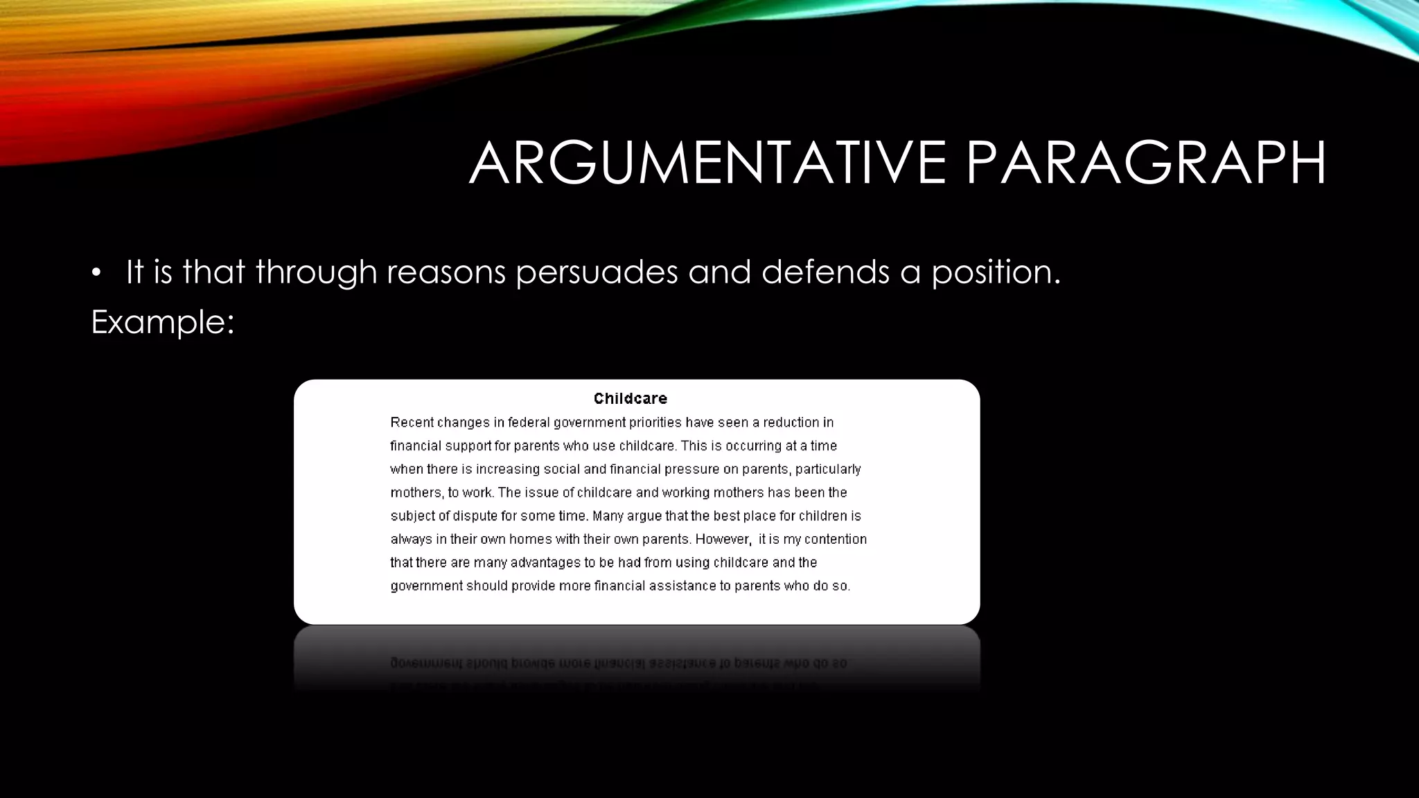 Paragraph types | PPTX