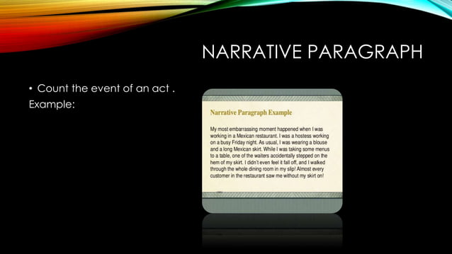 Paragraph types | PPTX