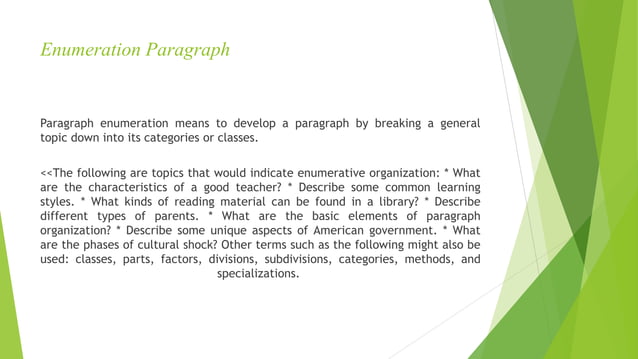 Paragraph types | PPT