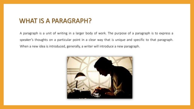 PARAGRAPH TYPES | PPT