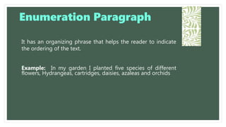 Paragraph types | PPTX