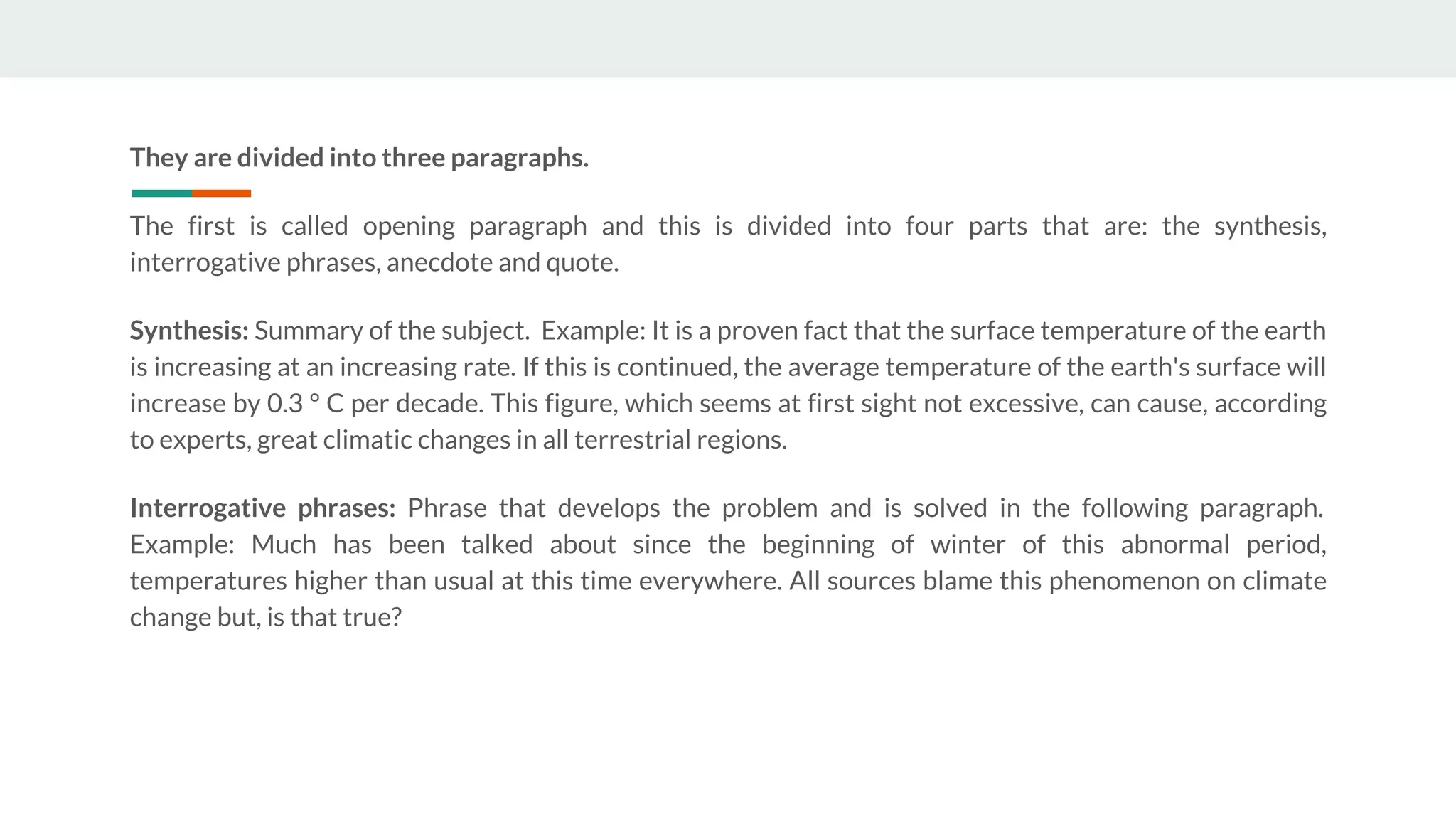 Paragraph types | PPT