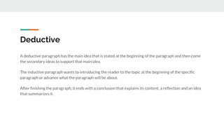 Paragraph types | PPT