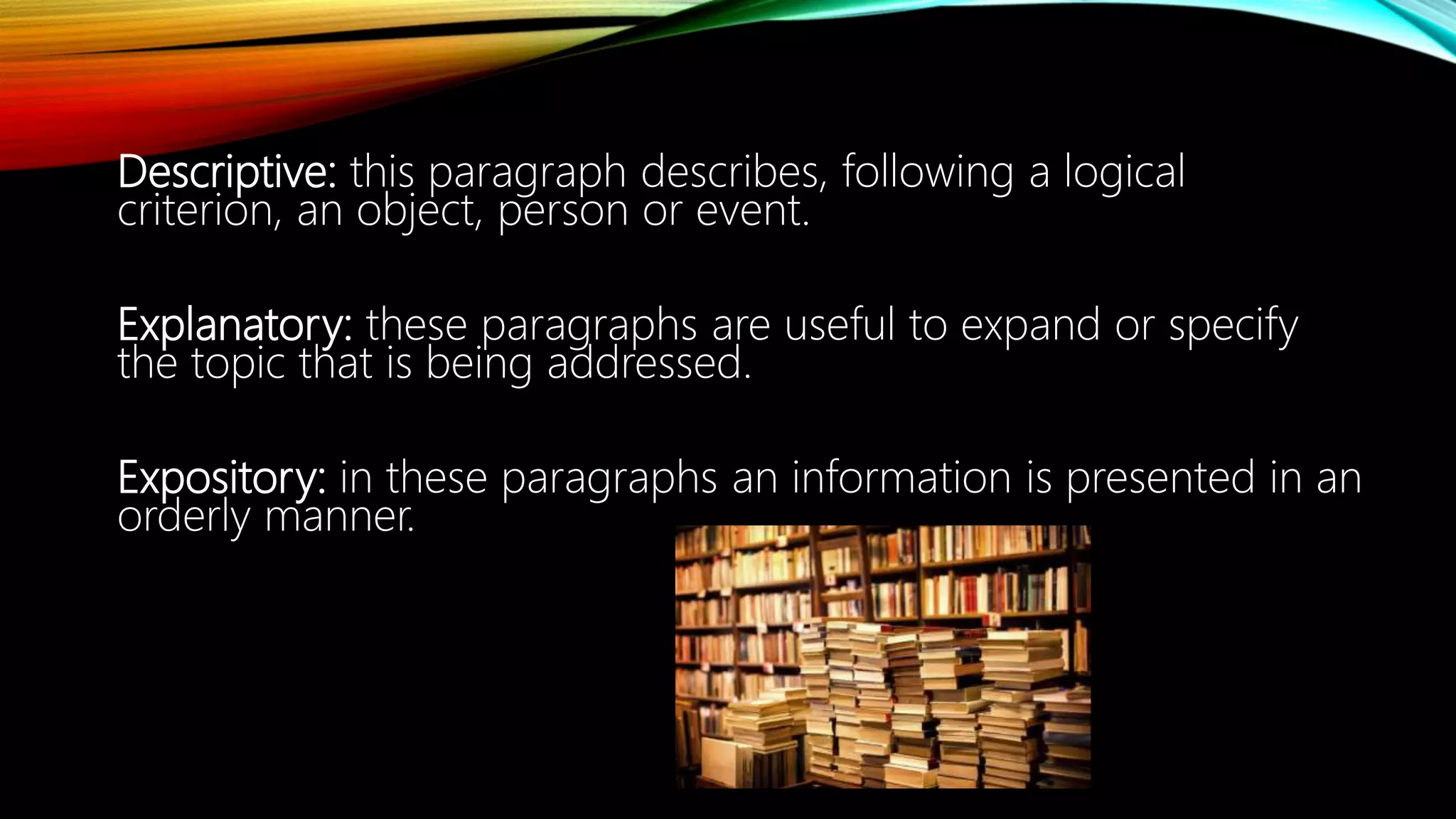 Paragraph types | PPT