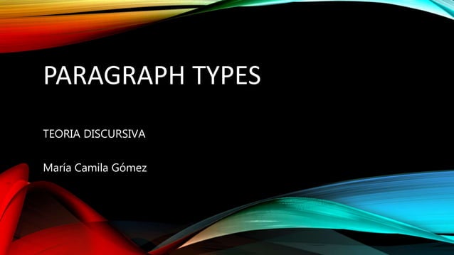 Paragraph types | PPT
