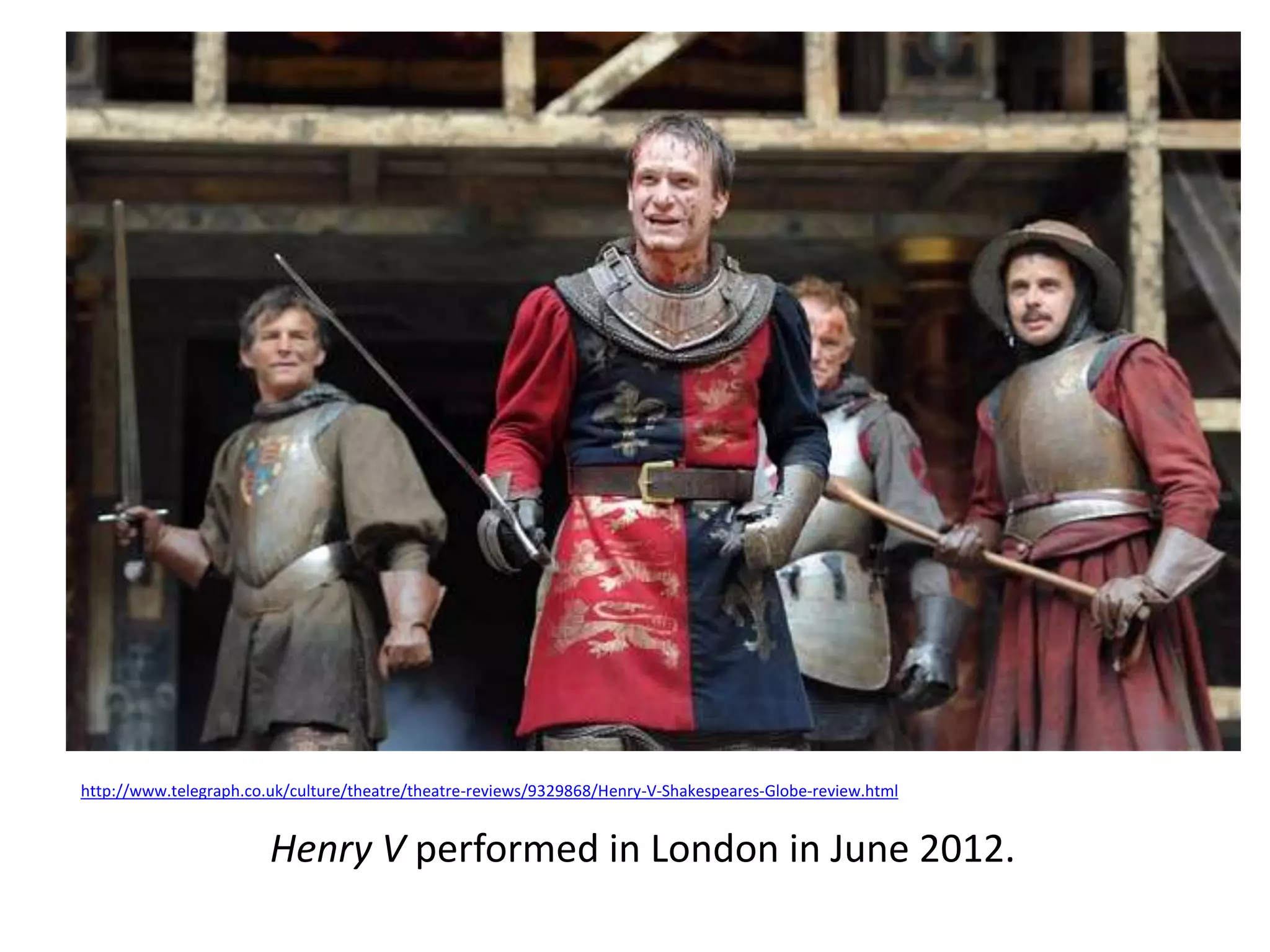 Paragraph types william shakespeare | PPT