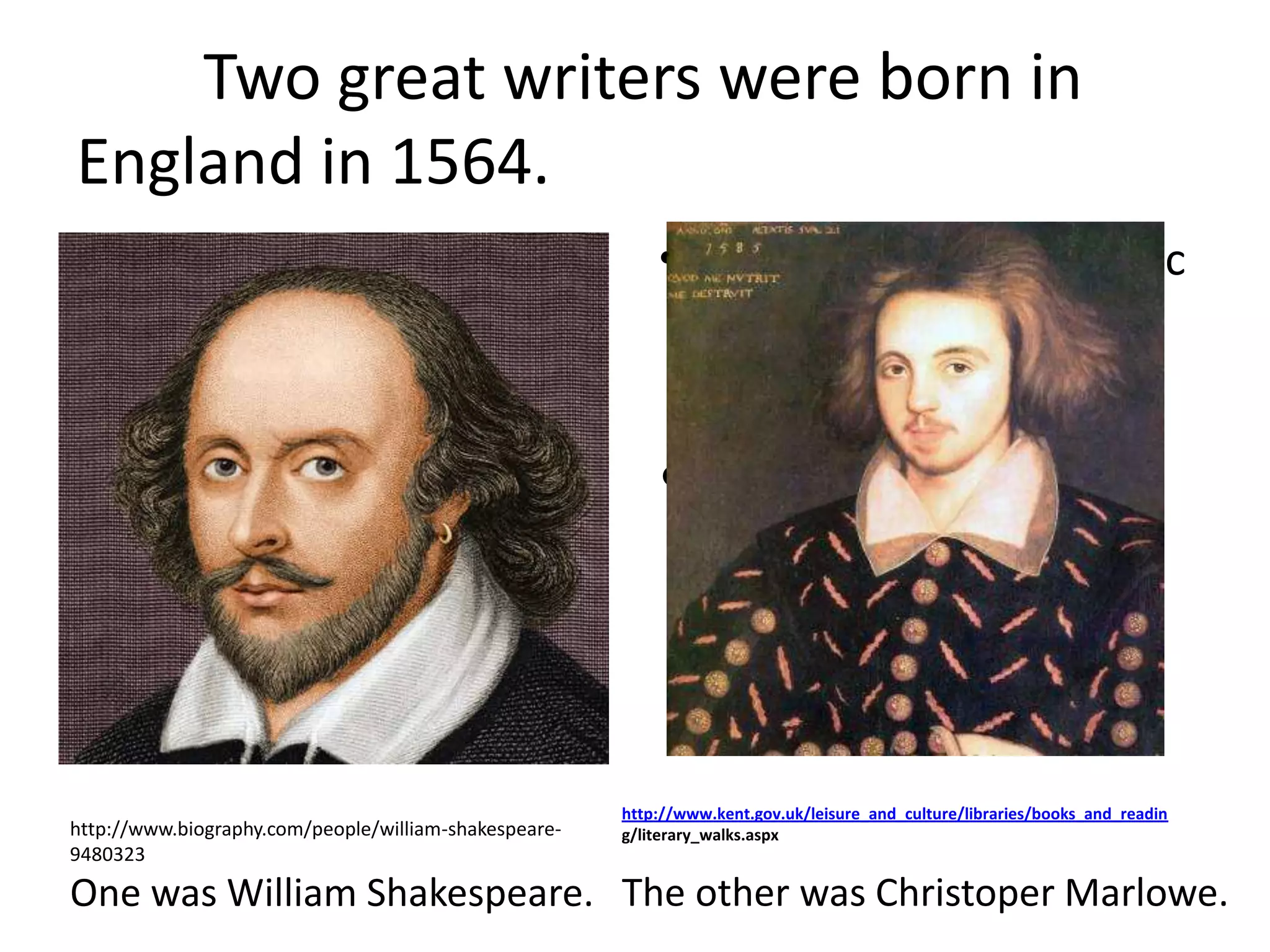 Paragraph types william shakespeare | PPT