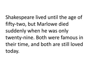 Paragraph types william shakespeare | PPTX