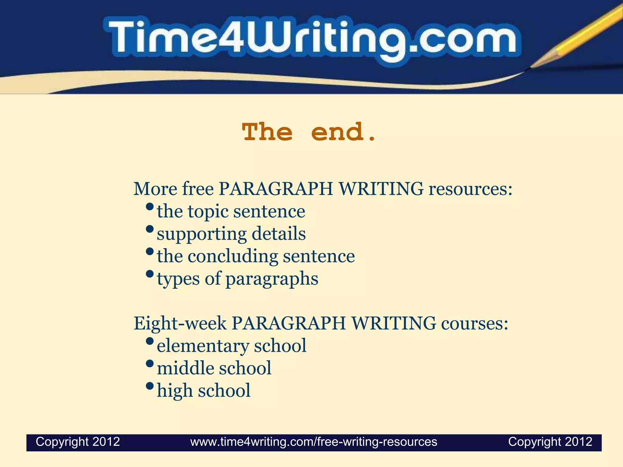 Paragraph unity and coherence | PPTX