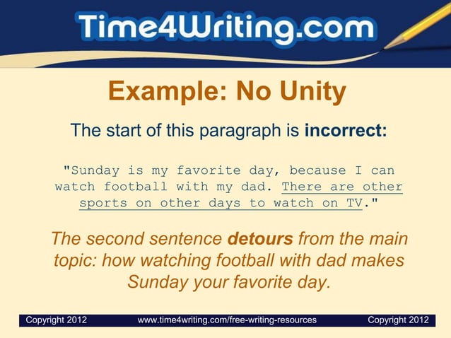 Paragraph unity and coherence | PPTX | Homework and Study | Education