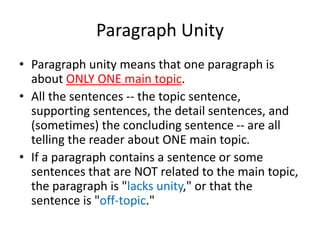 Paragraph Unity and Coherence.pptx