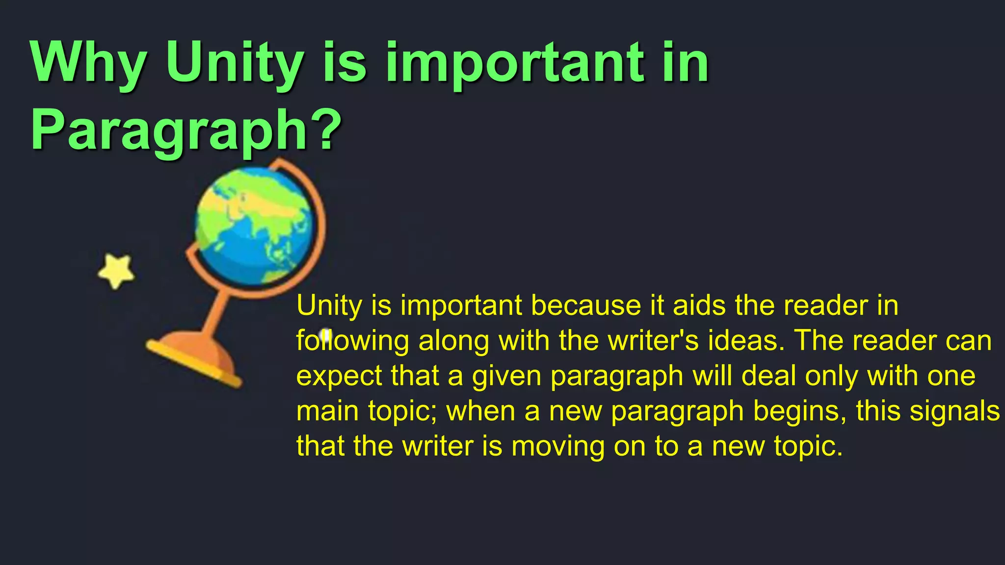 PARAGRAPH UNITY BY GROUP 2.pptx
