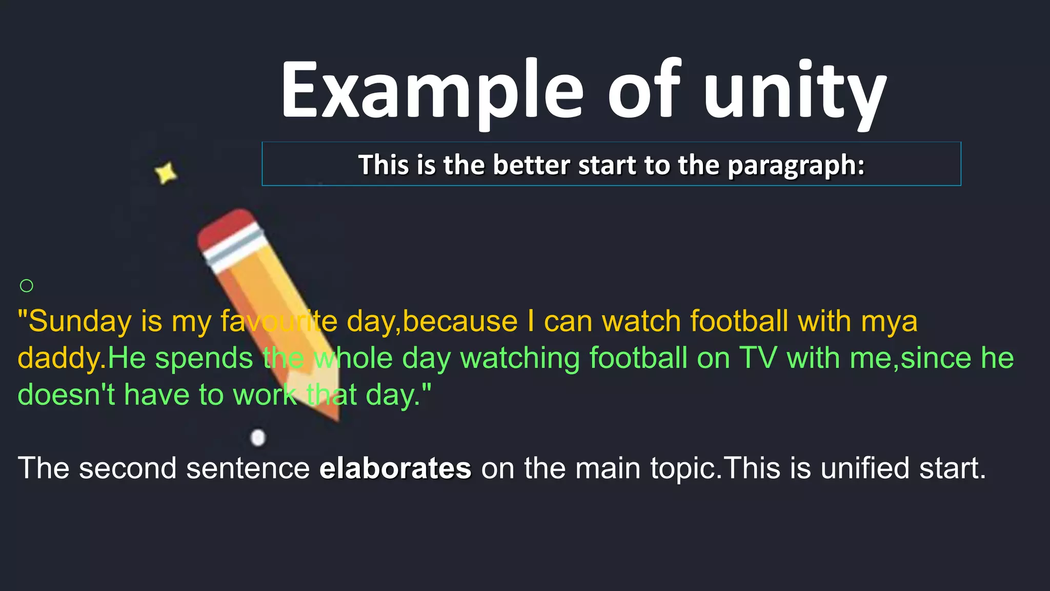 PARAGRAPH UNITY BY GROUP 2.pptx