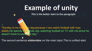 PARAGRAPH UNITY BY GROUP 2.pptx