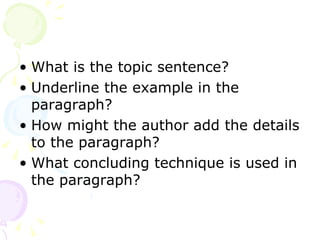 Paragraph writing | PPT