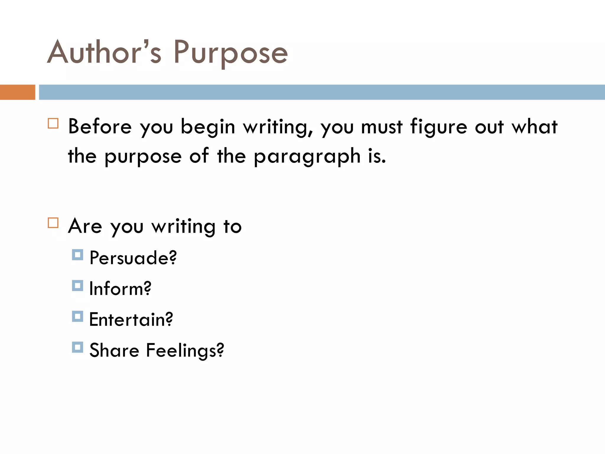 Paragraph Writing | PPT