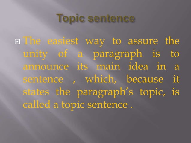 Paragraph writing | PPT