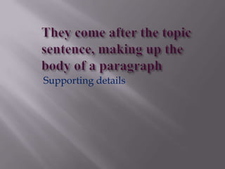 Paragraph writing | PPT
