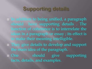 Paragraph writing | PPT
