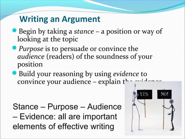 Argumentative Paragraph Writing | PPT
