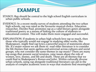 Argumentative Paragraph Writing | PPT