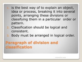 Paragraph writing | PPTX